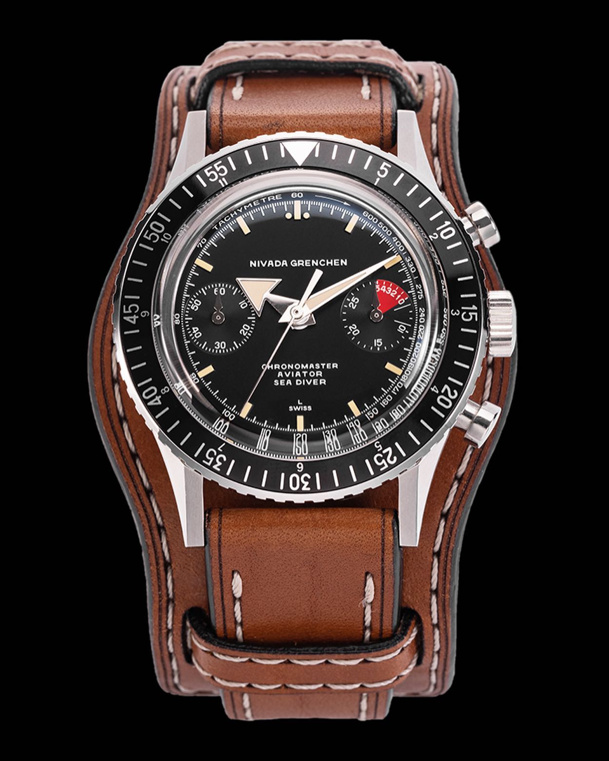 Two Stitch Straps x Nivada Grenchen
