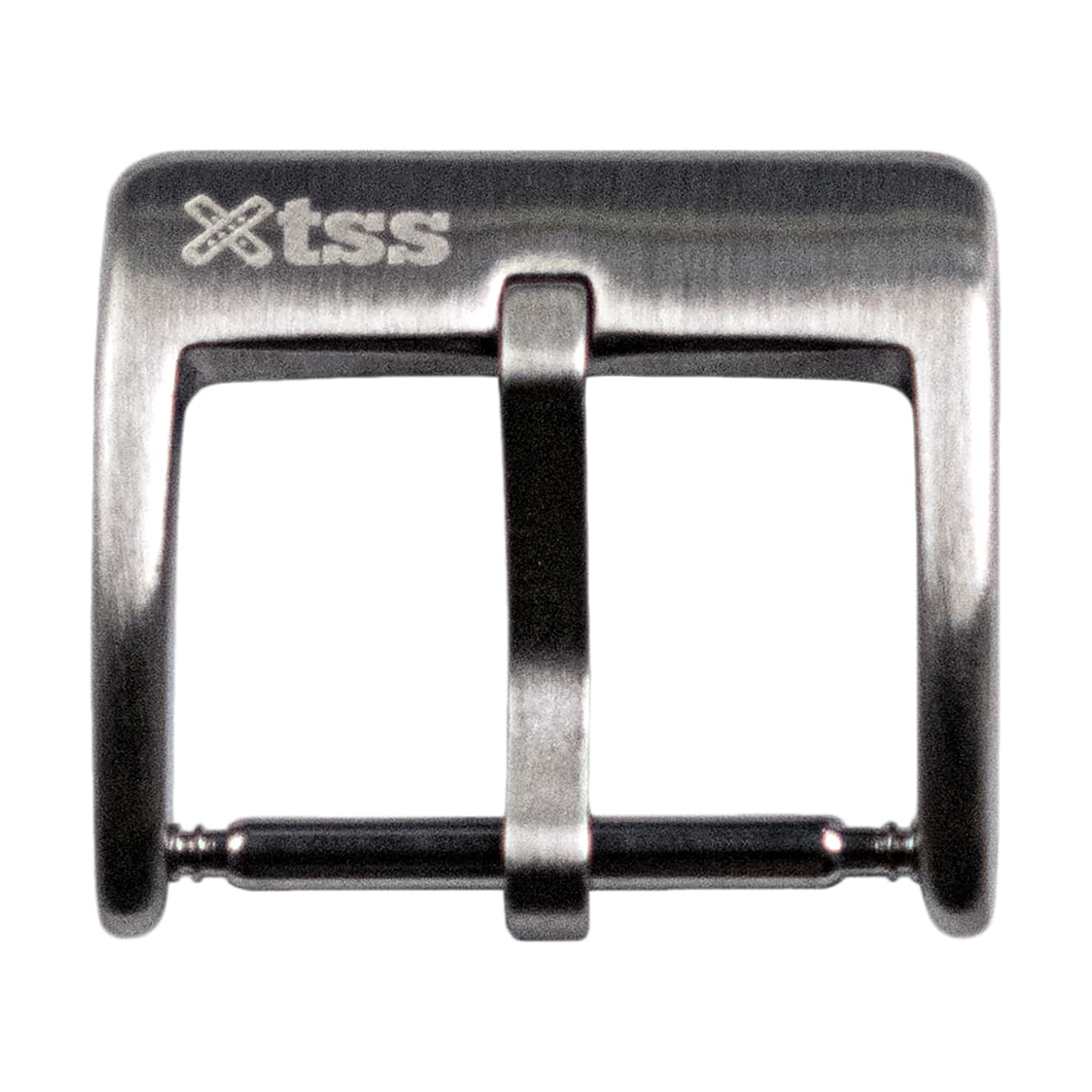 Signature Brushed Buckle - Two Stitch Straps