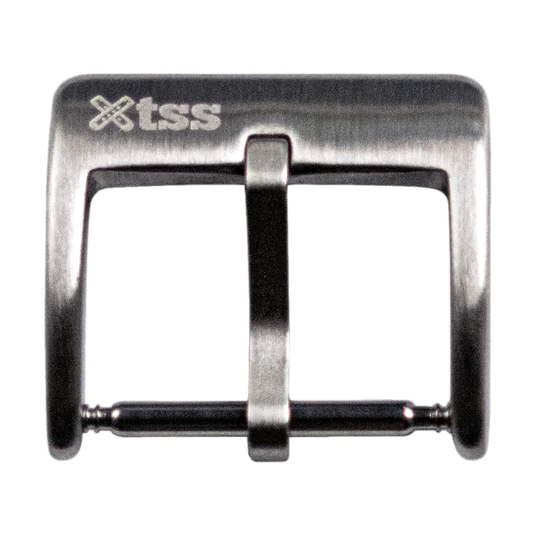 Signature Brushed Buckle - Two Stitch Straps