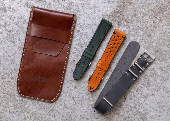 Two Stitch Straps - Premium Handmade Leather Watch Straps