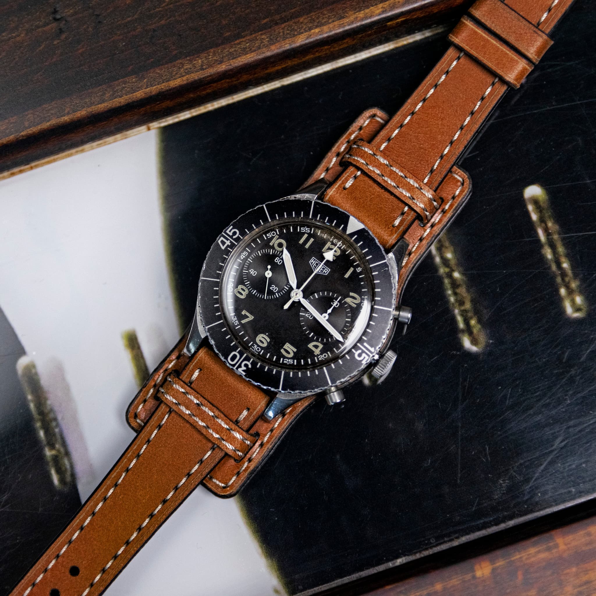 Bund Customizable Leather Watch Strap